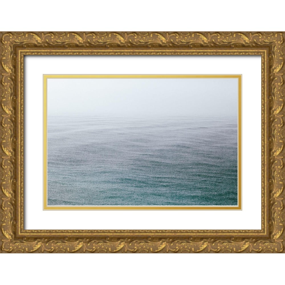 Johan Stalsett, Bendik 14x11 Gold Ornate Wood Framed with Double ...