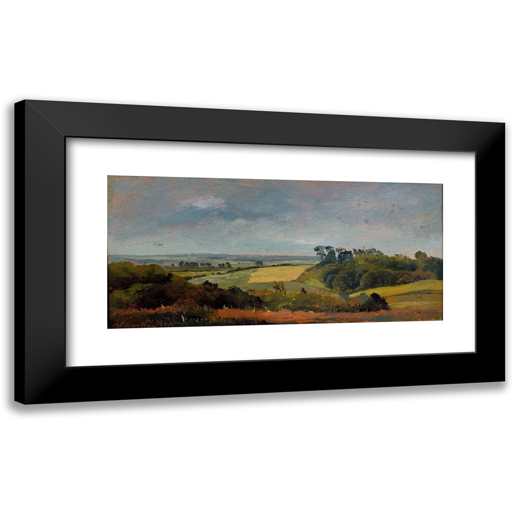 Johan Thomas Lundbye 14x8 Black Modern Framed Museum Art Print Titled ...