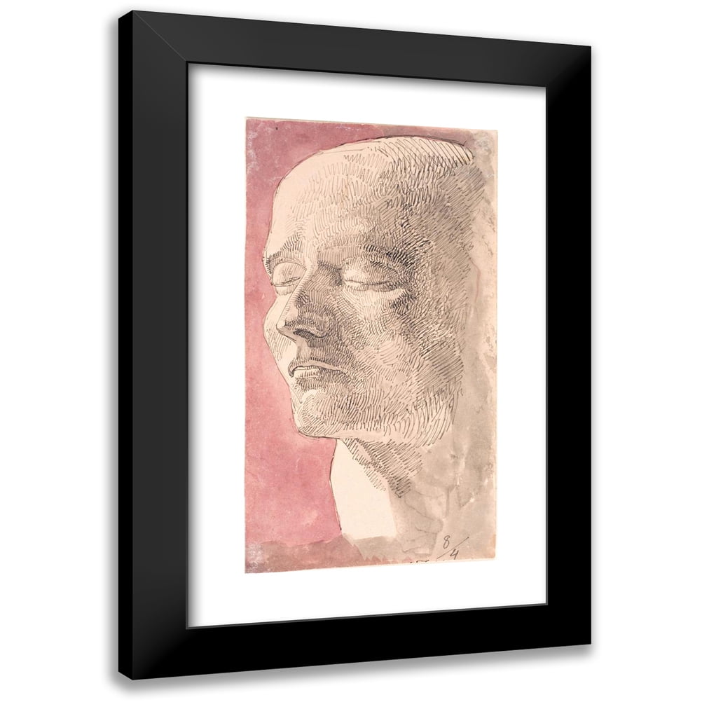 Johan Thomas Lundbye 15x24 Black Modern Framed Museum Art Print Titled ...
