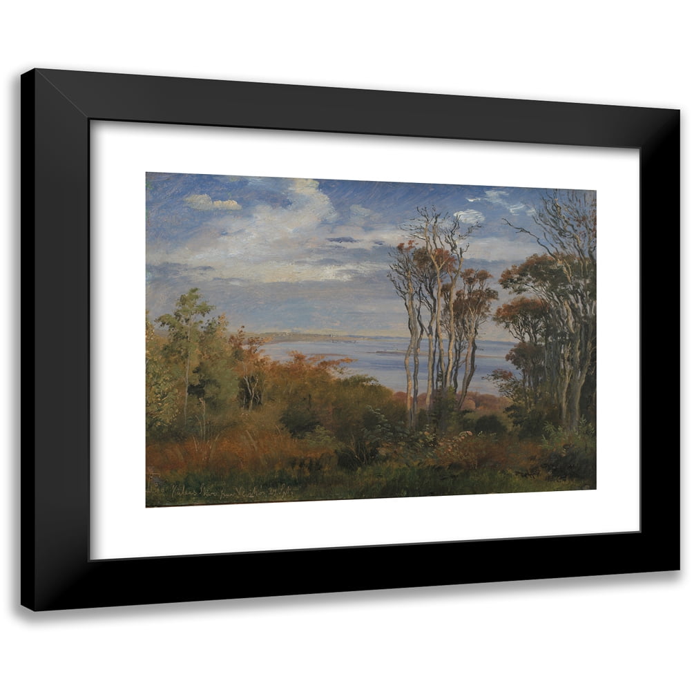 Johan Thomas Lundbye 18x14 Black Modern Framed Museum Art Print Titled ...