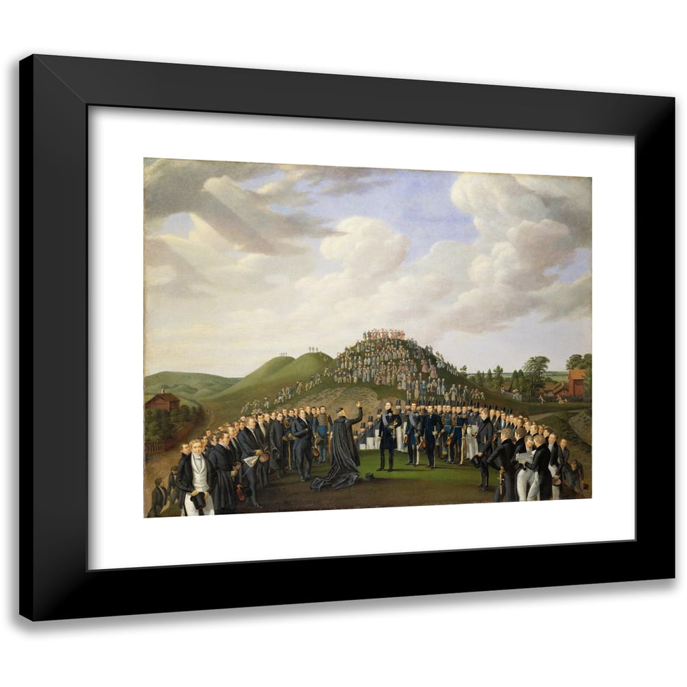 Johan Way 18x15 Black Modern Framed Museum Art Print Titled - King Carl ...