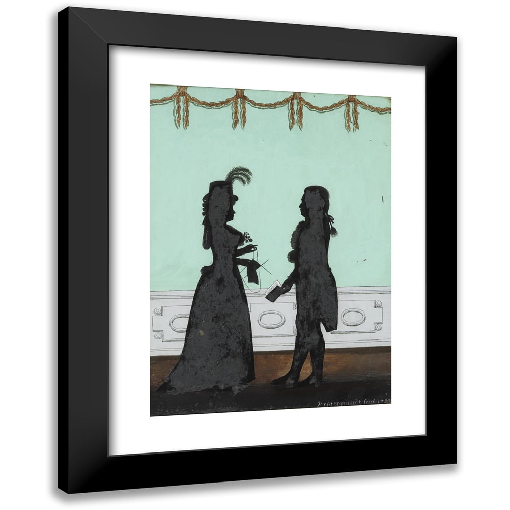 Johann Adolf Bendix Rohtermundt 14x18 Black Modern Framed Museum Art ...