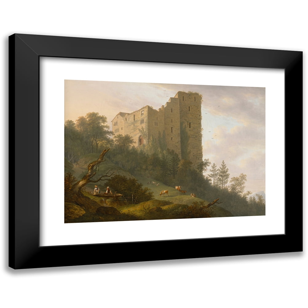 Johann Caspar Rahn 18x14 Black Modern Framed Museum Art Print Titled ...