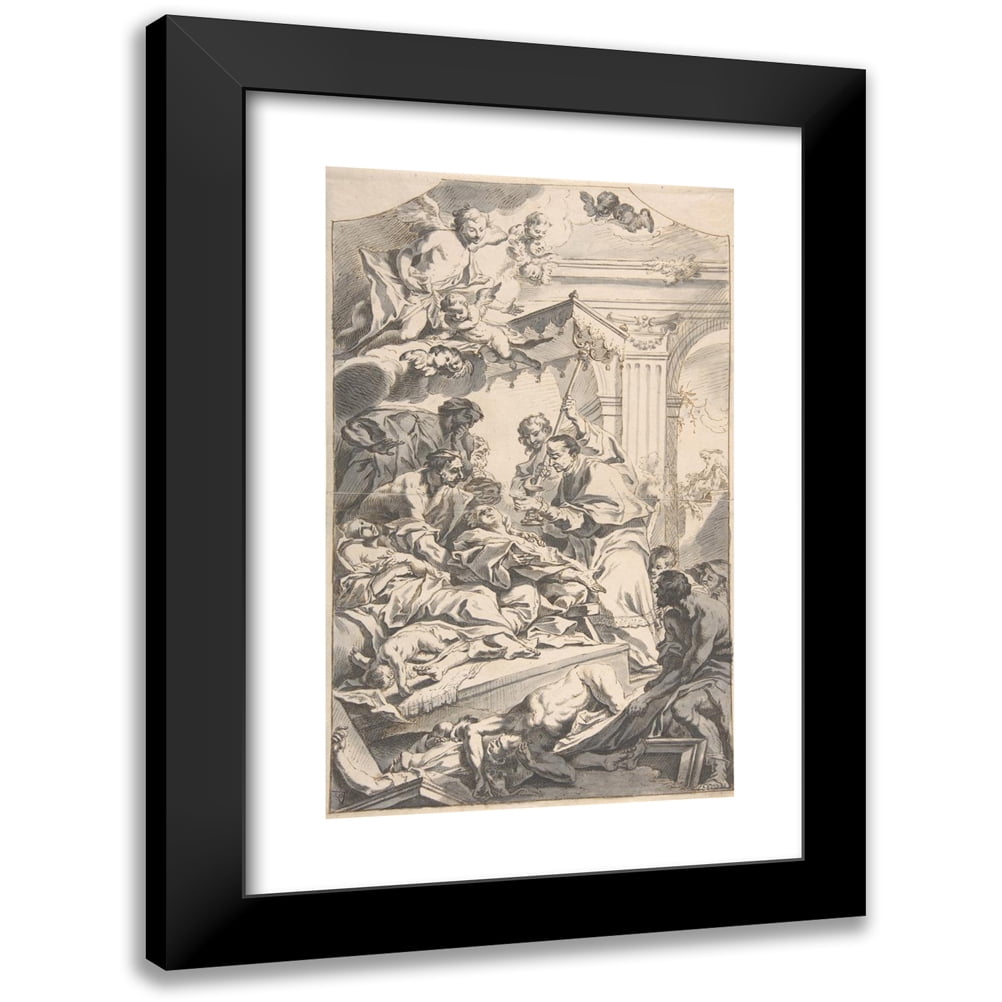 Johann Daniel Herz the Elder 16x24 Black Modern Framed Museum Art Print ...