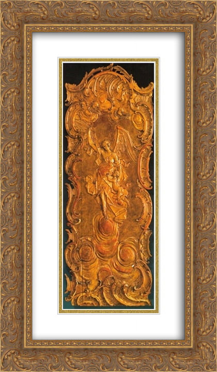 Johann Georg Pinzel 2x Matted 14x24 Gold Ornate Framed Art Print ...