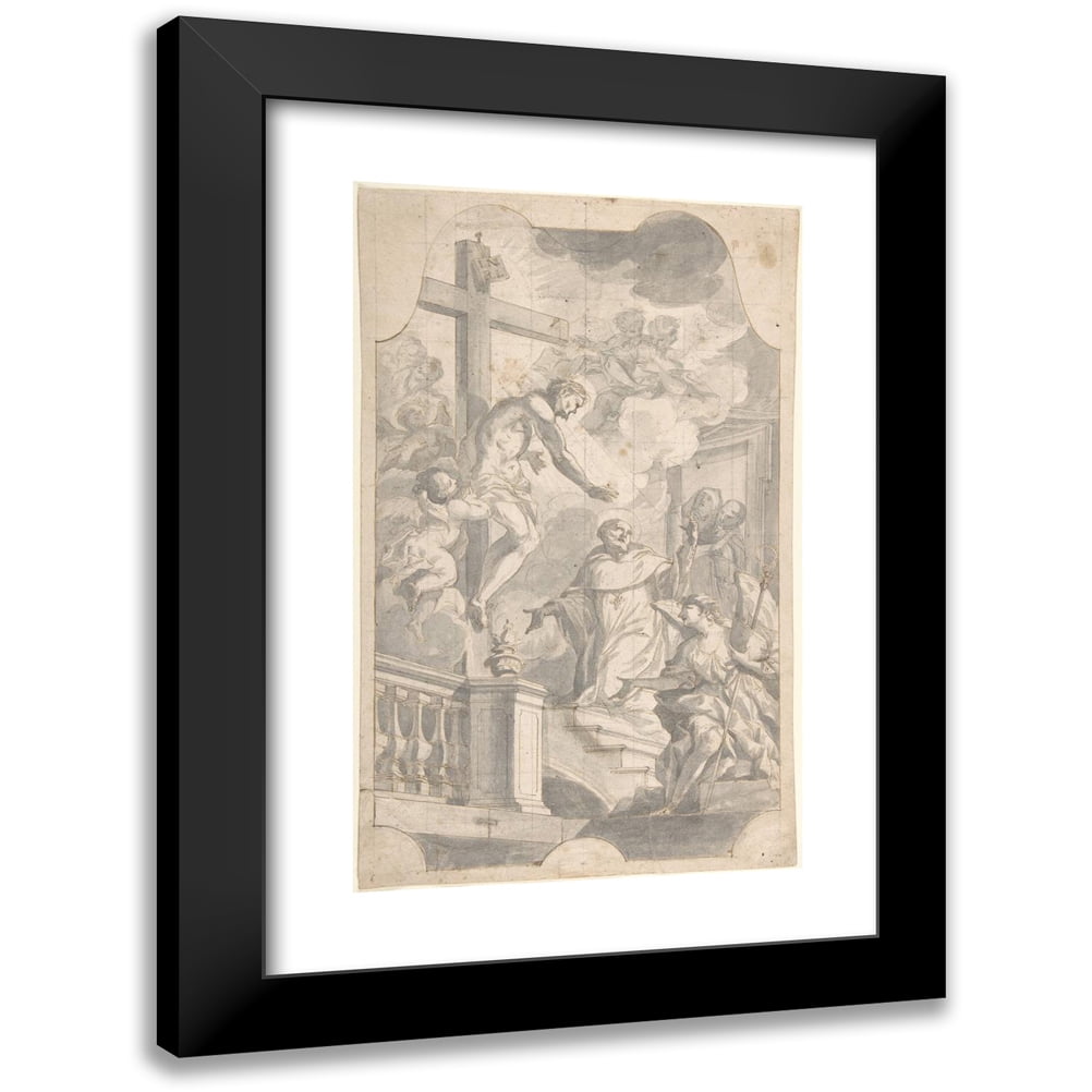 Johann Georg Wolcker 11x14 Black Modern Framed Museum Art Print Titled ...