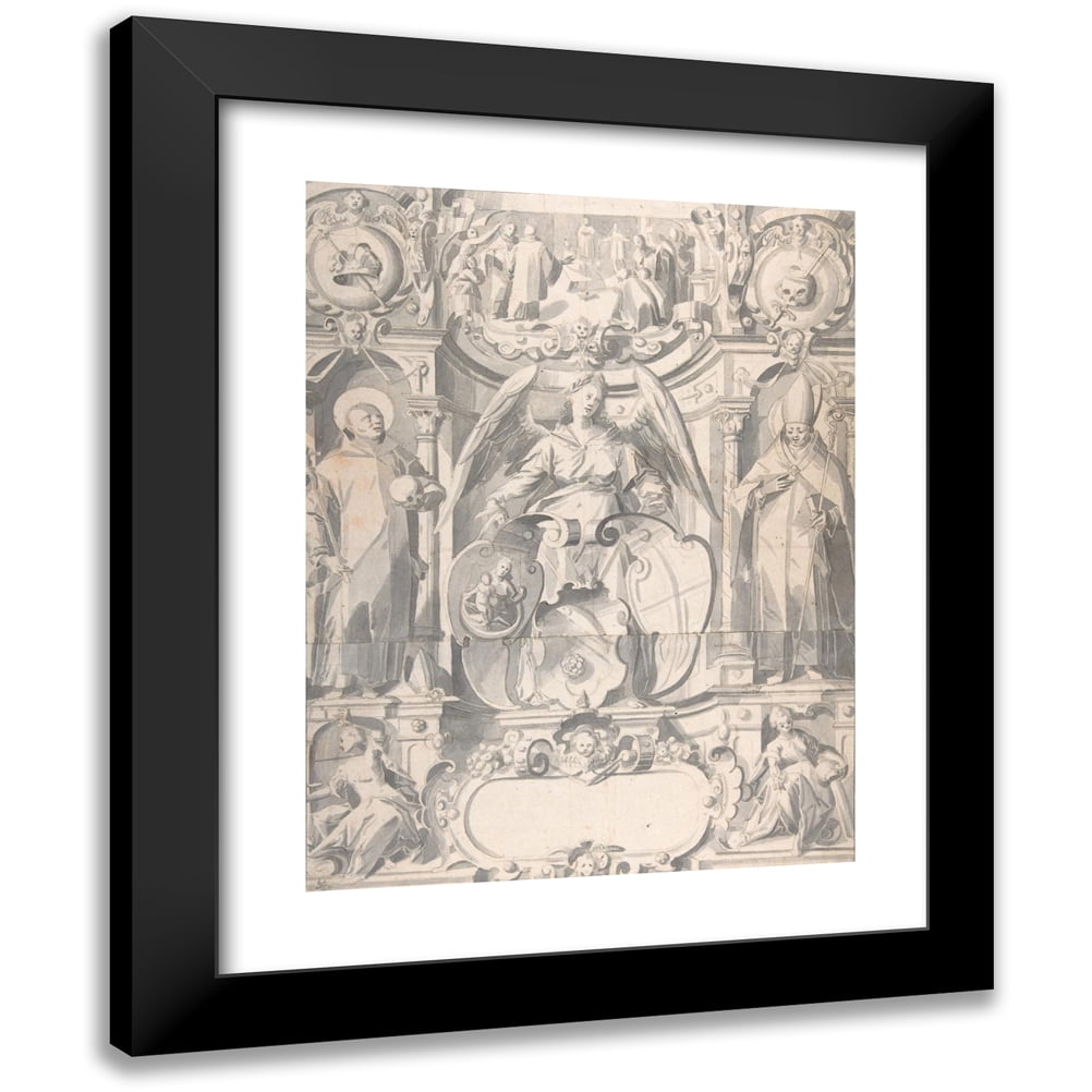 Johann Heiss 15x18 Black Modern Framed Museum Art Print Titled - Design ...