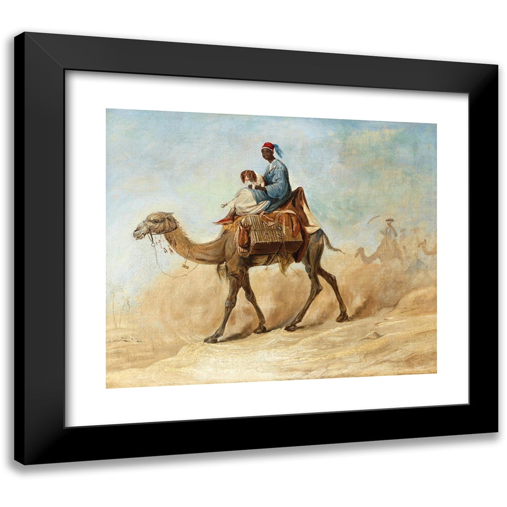 Johann Hermann Kretzschmer 14x12 Black Modern Framed Museum Art Print ...