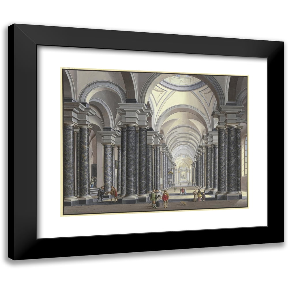 Johann Ludwig Ernst Morgenstern 24x20 Black Modern Framed Museum Art ...
