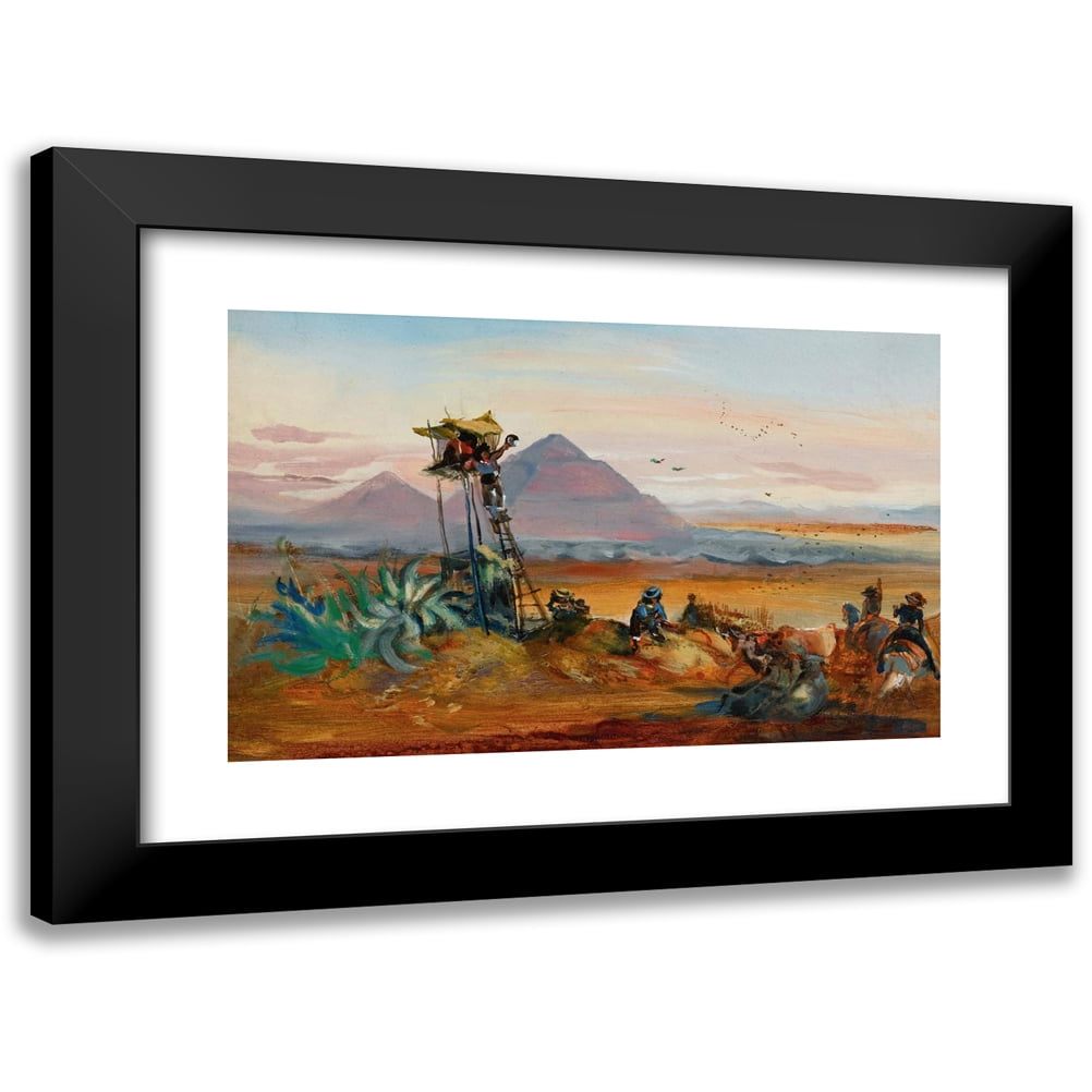 Johann Moritz Rugendas 24x17 Black Modern Framed Museum Art Print ...