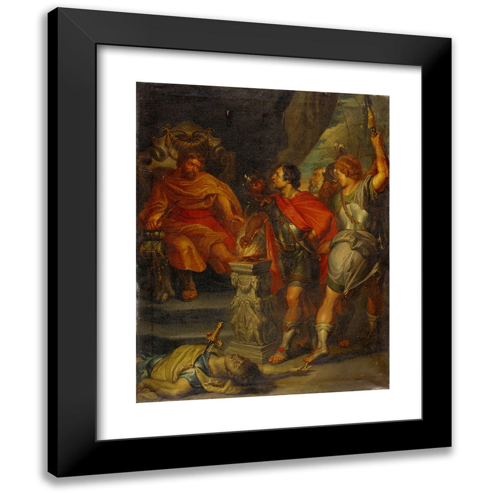 Johann Rudolf Huber the elder 15x18 Black Modern Framed Museum Art ...
