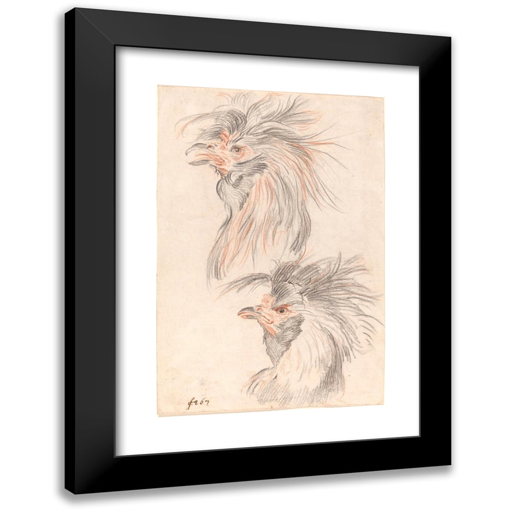 Johann Rudolph Schellenberg 11x14 Black Modern Framed Museum Art Print ...