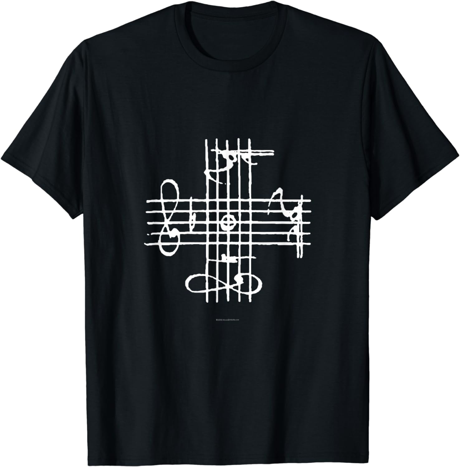 Johann Sebastian Bach Musical Signature Notation T-Shirt - Walmart.com