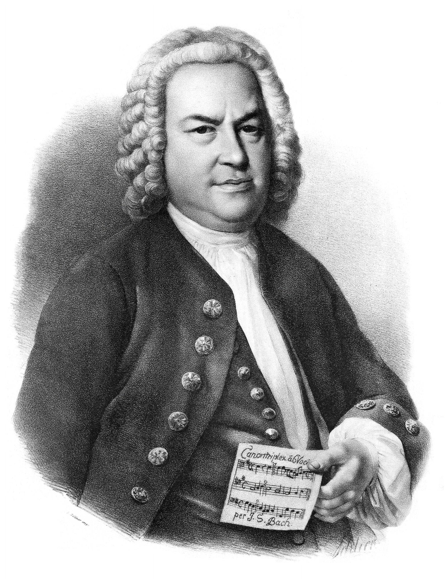 Johann Sebastian Bach /N(1685-1750). German Organist And Composer ...