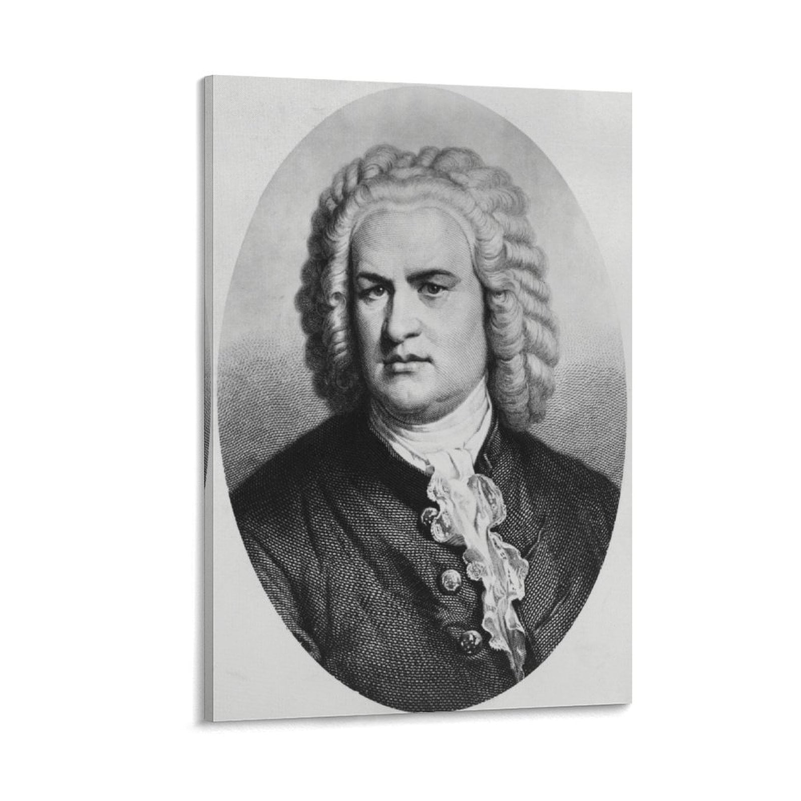 Johann Sebastian Bach Poster Canvas Art Poster and Wall Art Picture ...