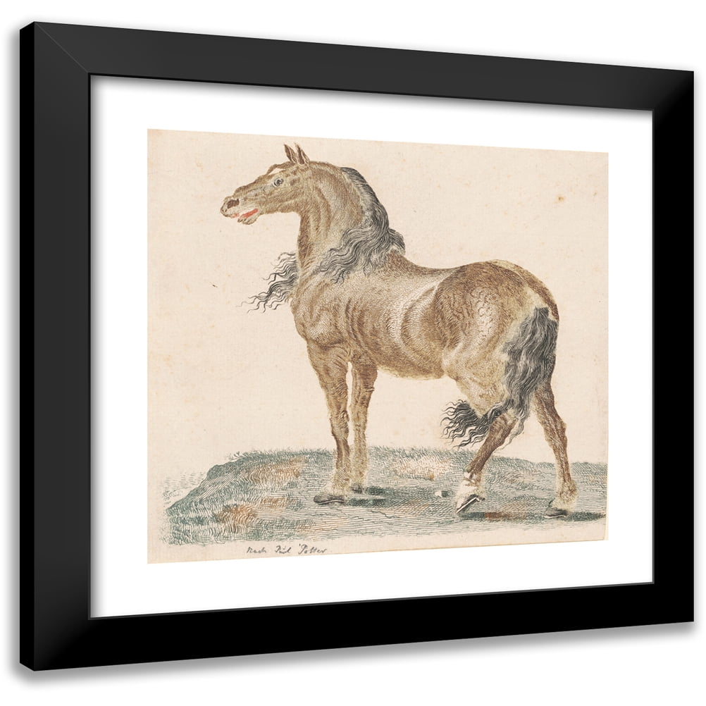 Johann Teyler 21x20 Black Modern Framed Museum Art Print Titled - The ...