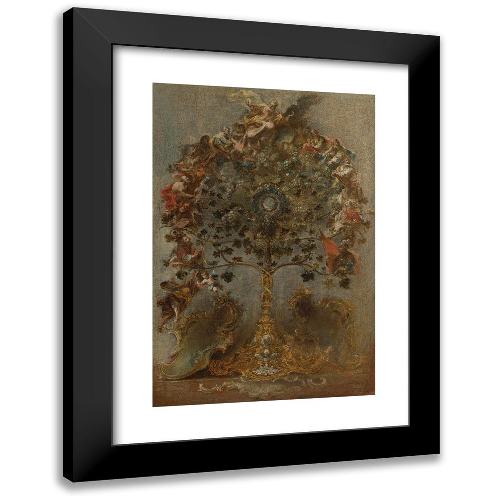 Johann Wolfgang Baumgartner 11x14 Black Modern Framed Museum Art Print ...