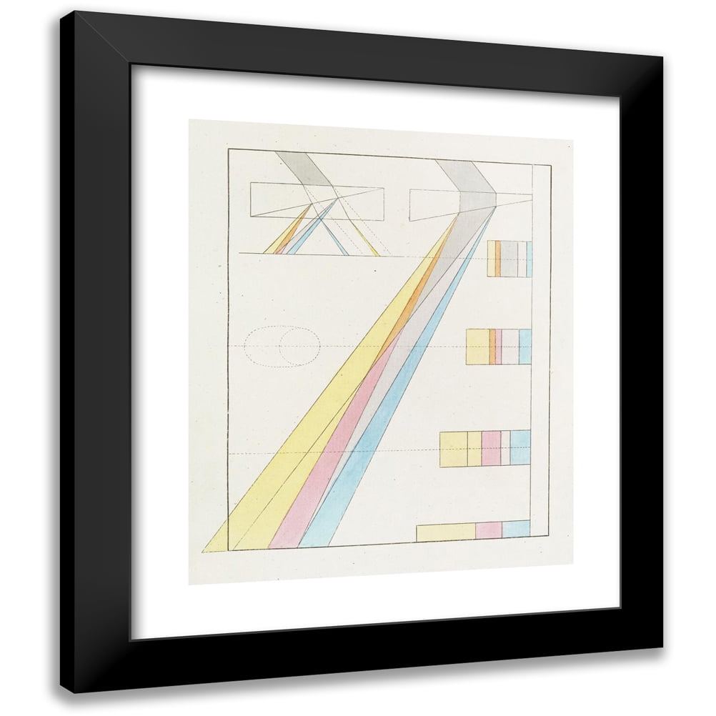 Johann Wolfgang Von Goethe 12x14 Black Modern Framed Museum Art Print ...