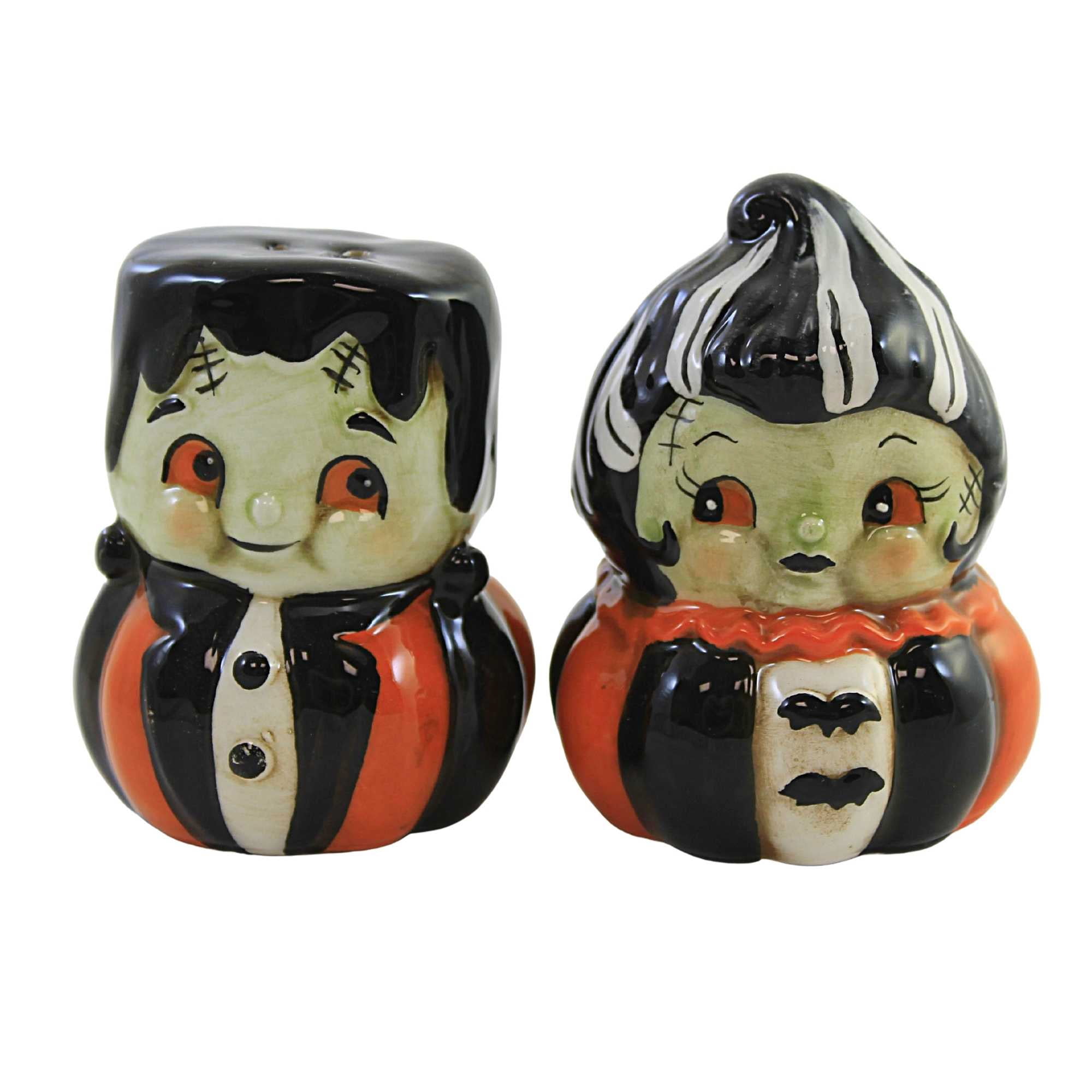 Tabletop Mr. & Mrs. Frank Salt & Pepper Halloween Johanna Parker ...