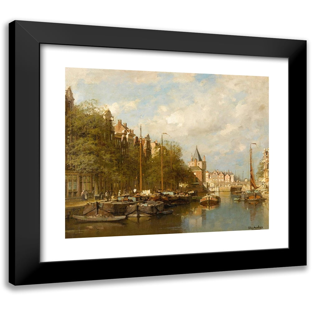 Johannes Christiaan Karel Klinkenberg 17x15 Black Modern Framed Museum ...