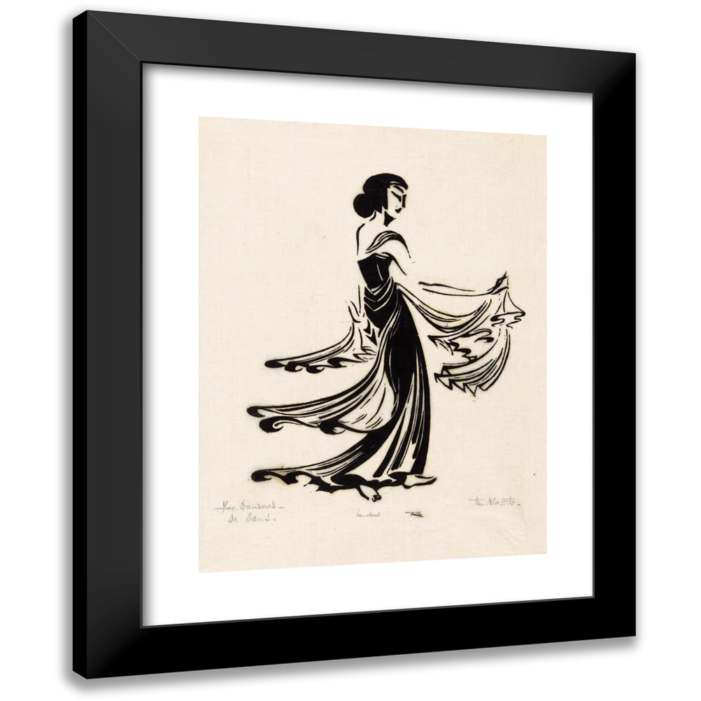 Johannes Frederik Engelbert ten Klooster 11x14 Black Modern Framed ...