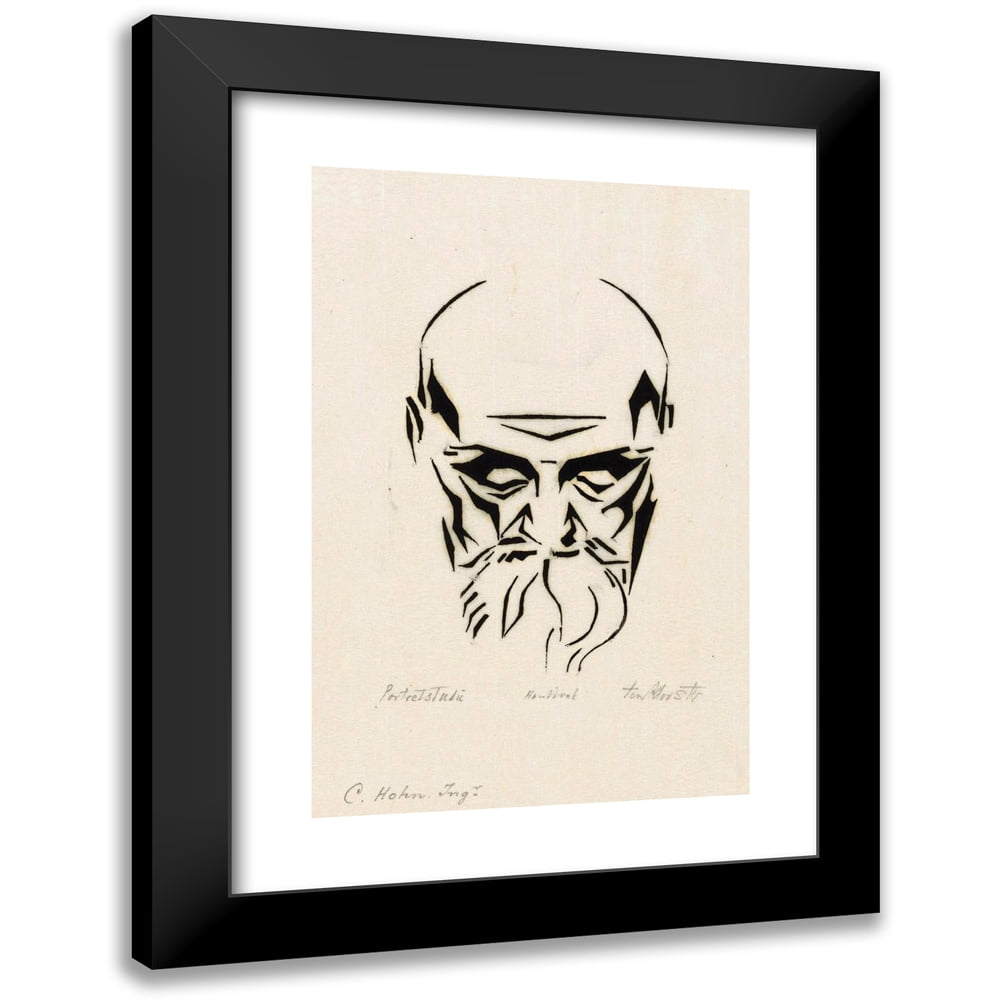 Johannes Frederik Engelbert ten Klooster 11x14 Black Modern Framed ...