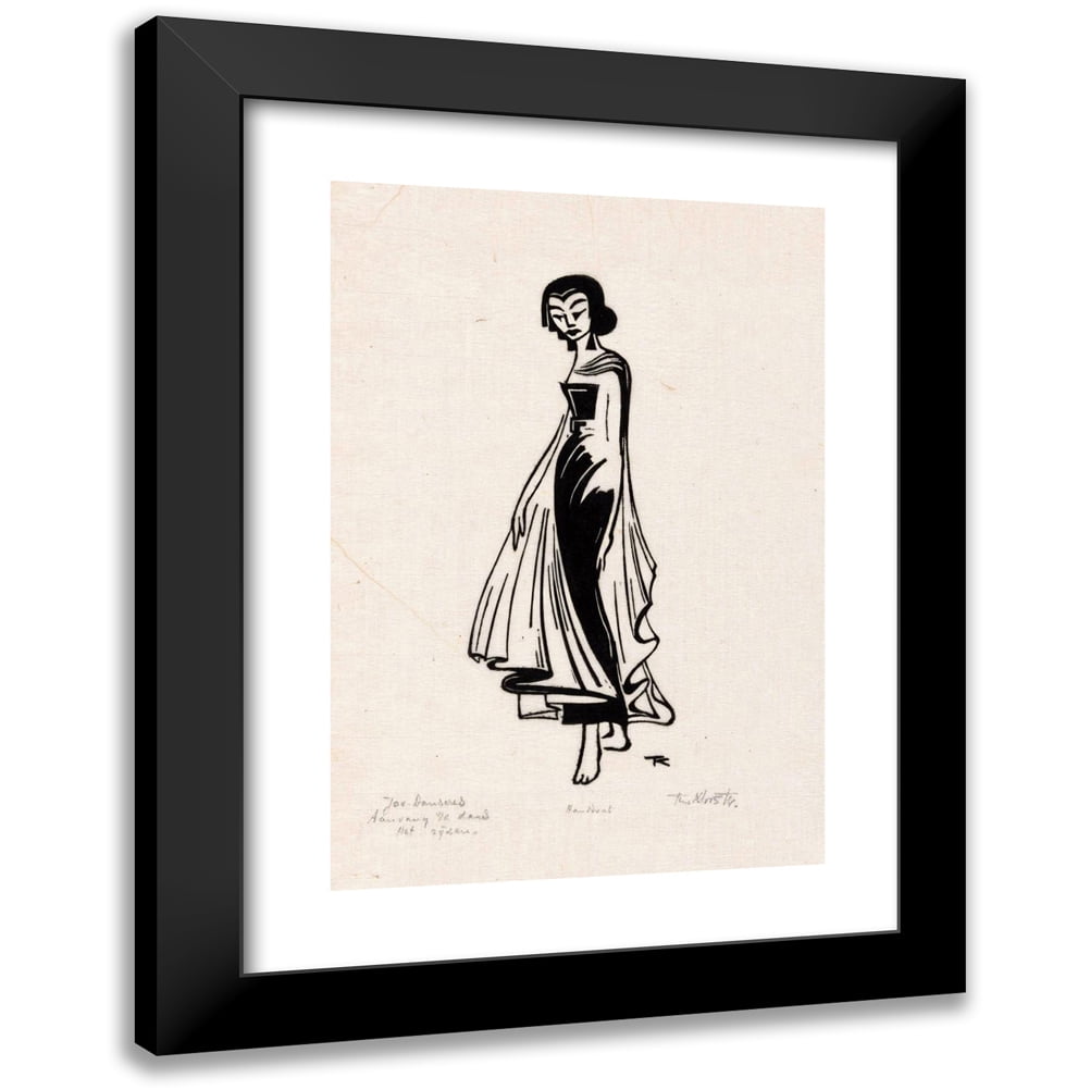 Johannes Frederik Engelbert ten Klooster 17x24 Black Modern Framed ...