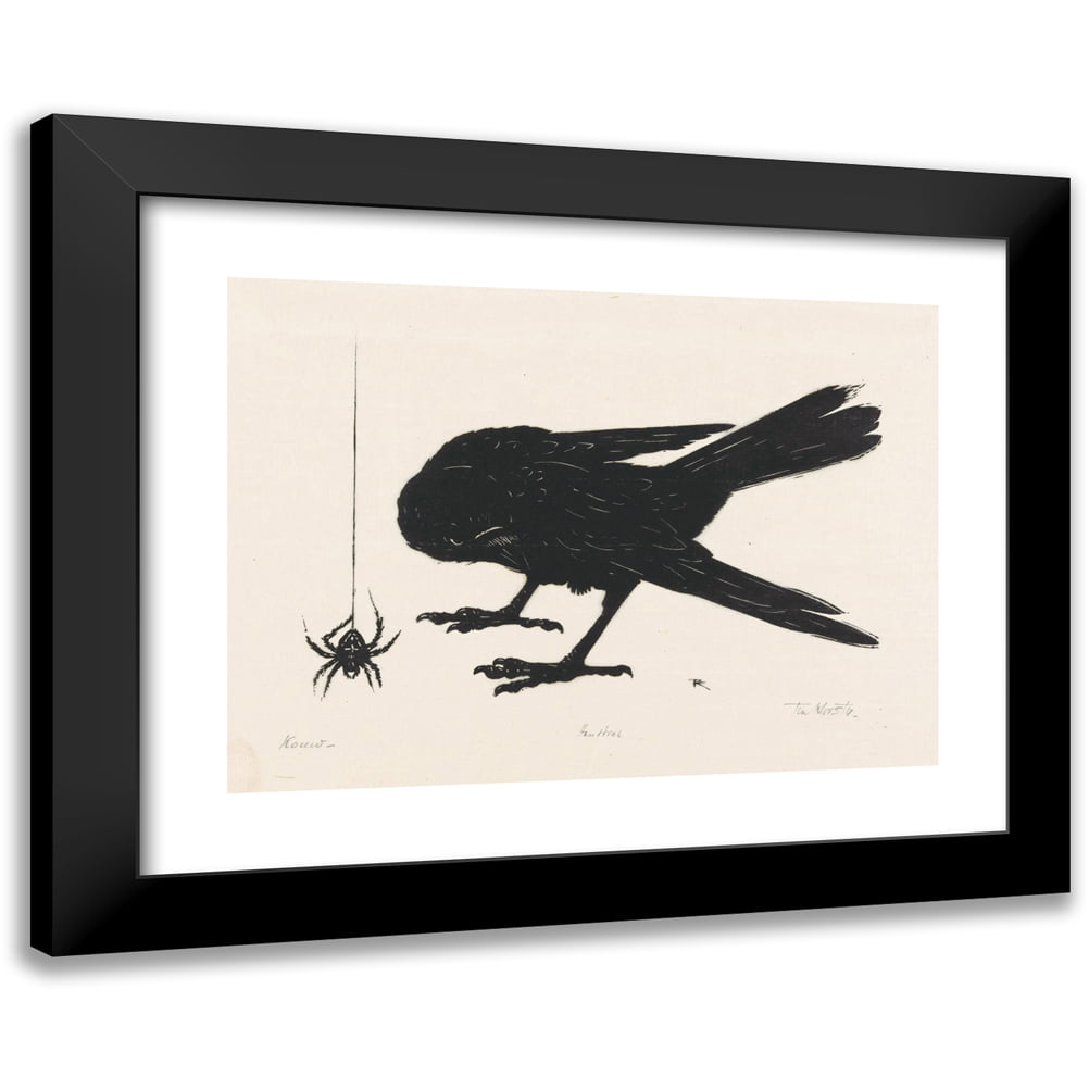 Johannes Frederik Engelbert ten Klooster 18x14 Black Modern Framed ...