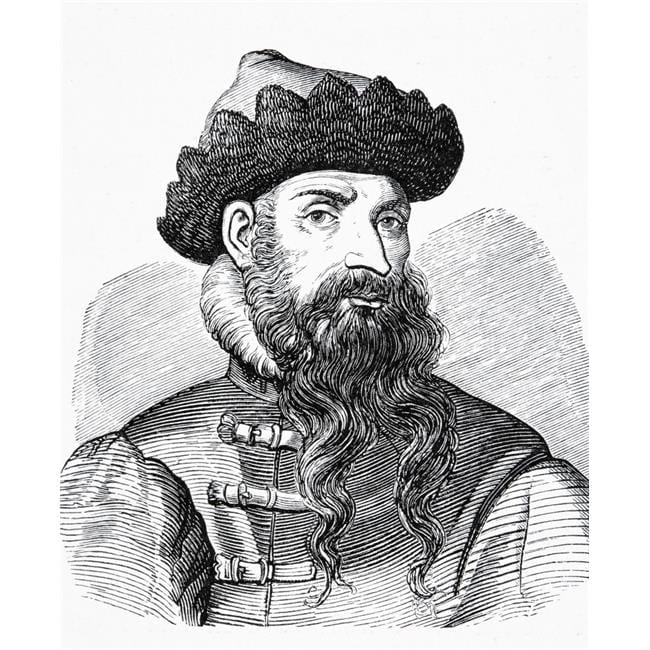 Johannes Gutenberg Circa 1398 to 1468 From A 16th Century Engraving ...