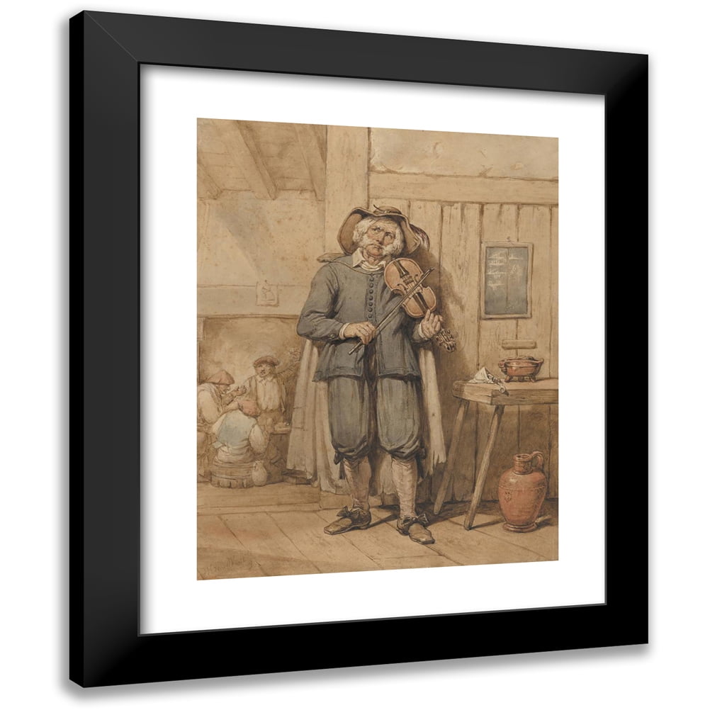 Johannes Hendrik van West 15x18 Black Modern Framed Museum Art Print ...