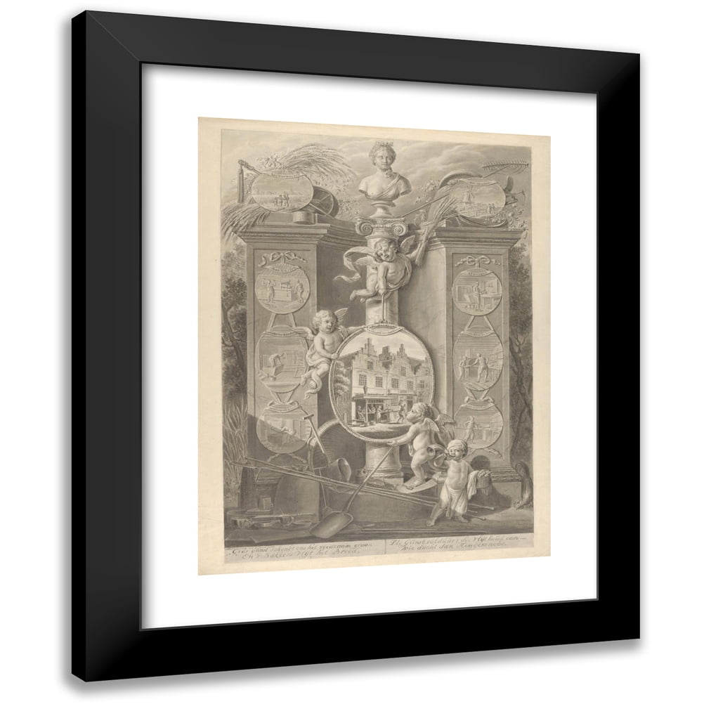 Johannes Petrus van Horstok 19x24 Black Modern Framed Museum Art Print ...