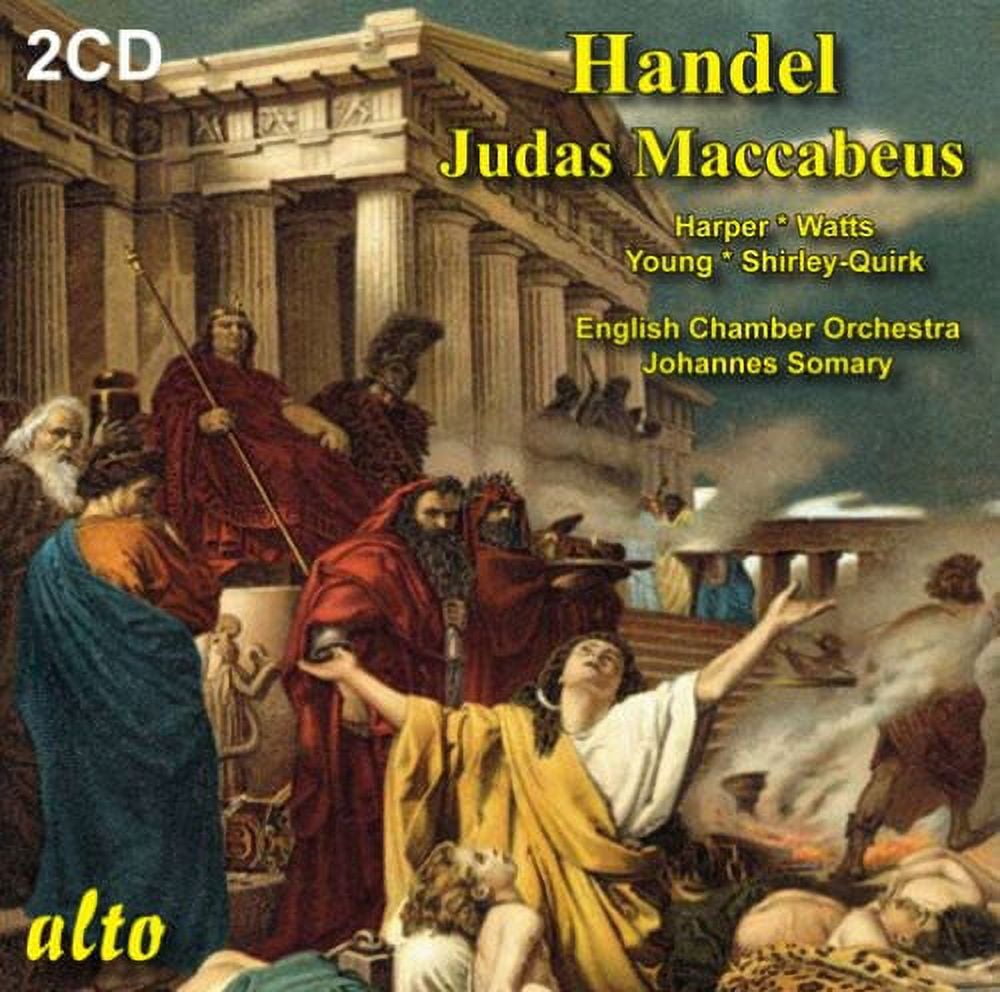 Johannes Somary - Judas MacCabeus - Music & Performance - CD - Walmart ...