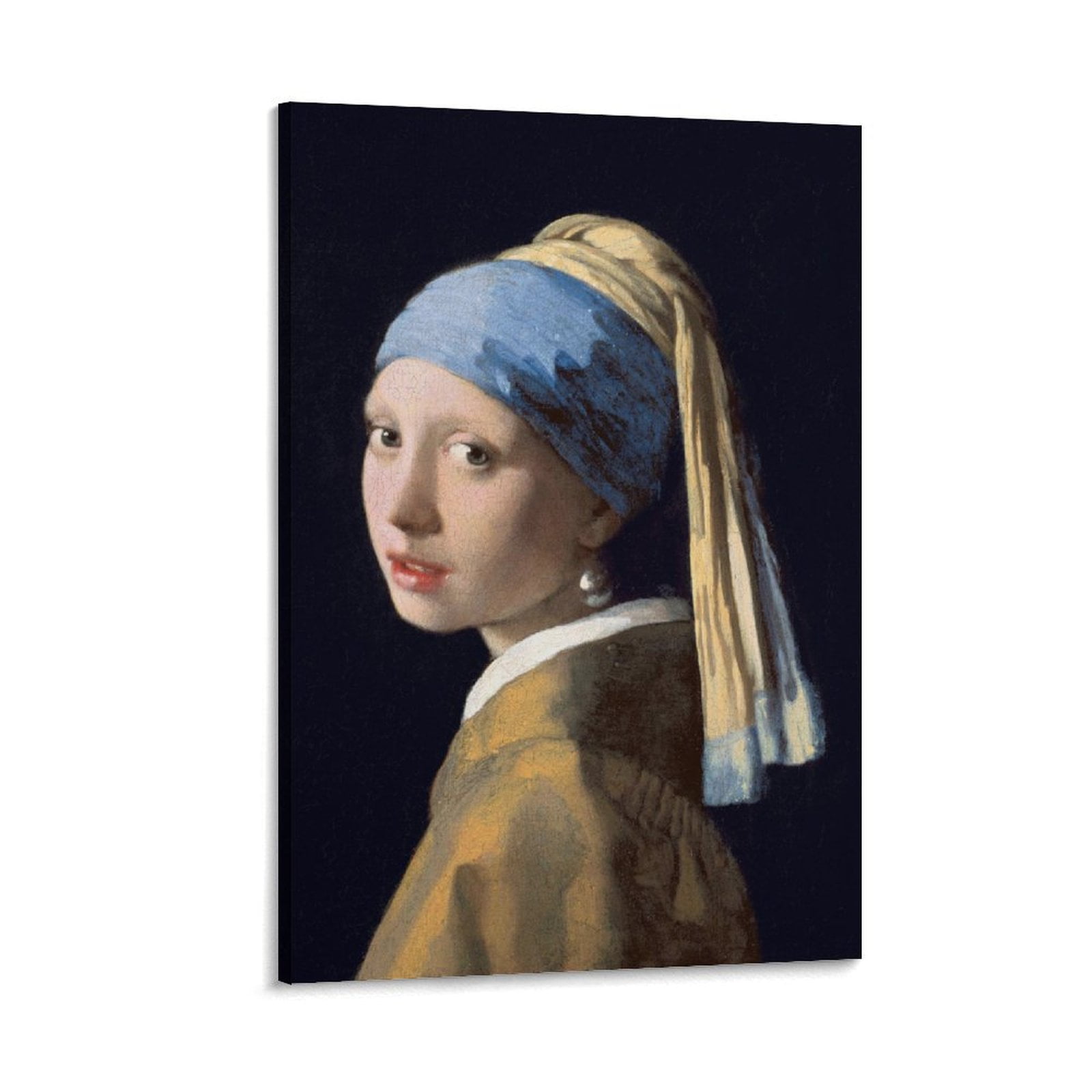 Johannes Vermeer Print Painting The Girl with A Pearl Earring Home ...