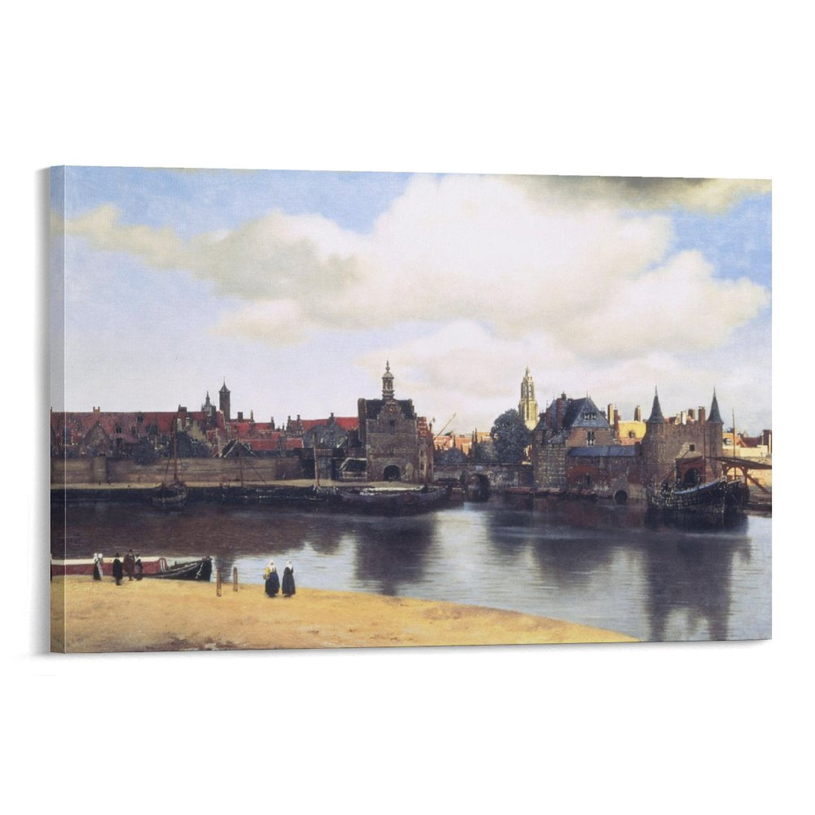 Johannes Vermeer Print Painting View of Delft Poster Cool Artworks ...