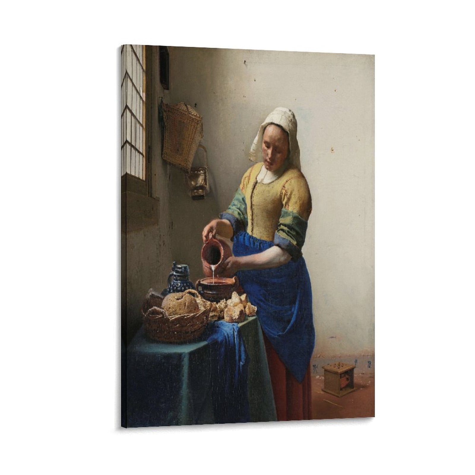 Johannes Vermeer The Milkmaid Poster Picture Print Wall Art Poster ...