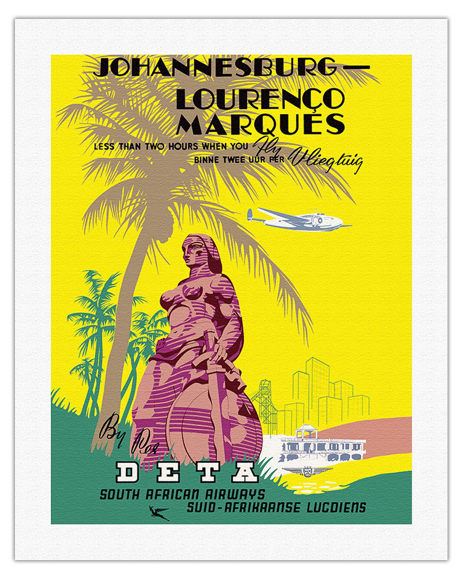 Johannesburg to Lourenço Marques (Maputo) Mozambique - DETA South ...
