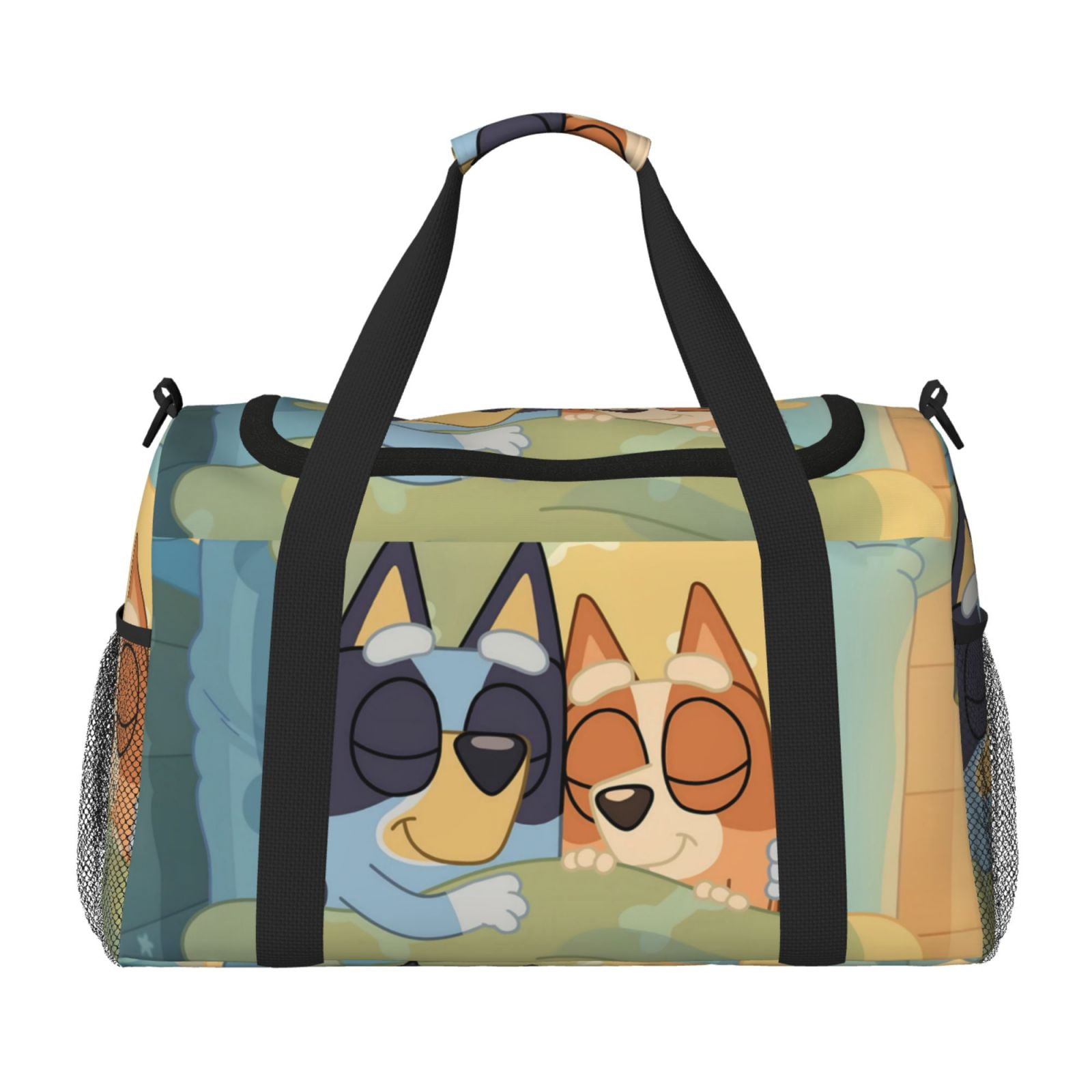 Johaoi Bluey Pattern Travel Duffle Bag,Gym Bag for Men Women Waterproof ...