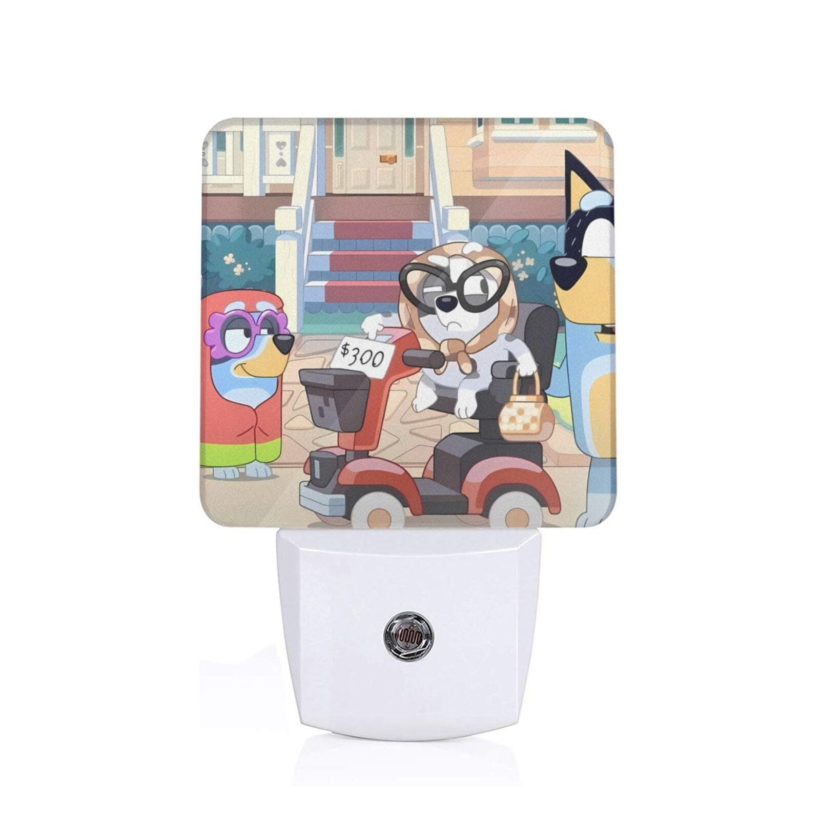 Johaoi Bluey for LED Night Light, Night Lights Plug into Wall with Dusk ...