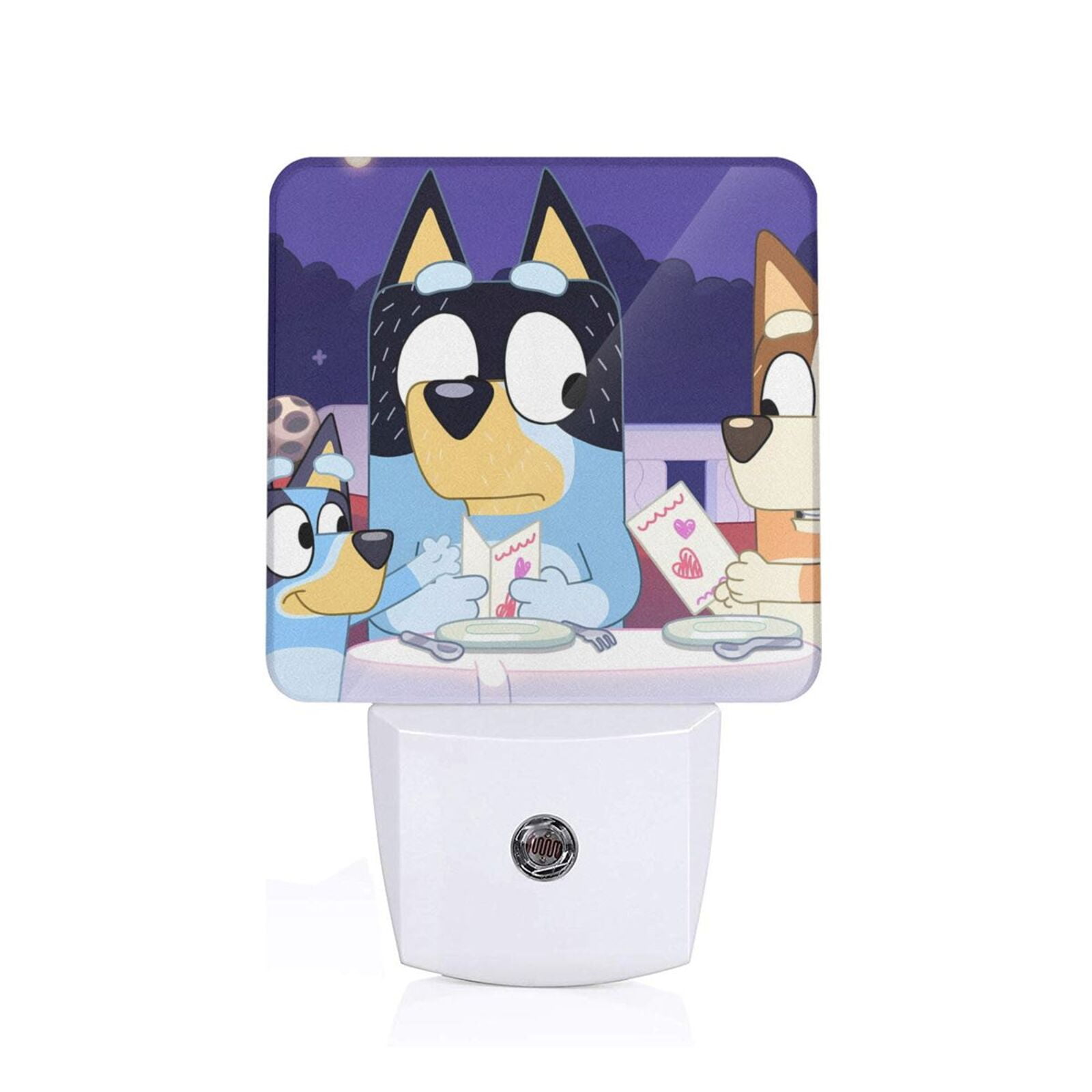 Johaoi Bluey for LED Night Light, Night Lights Plug into Wall with Dusk ...