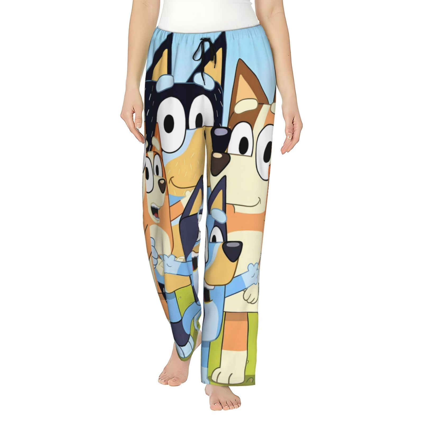 Johaoi Bluey for Pajama Pants Women,Comfy Lounge Pants Drawstring Sleep ...