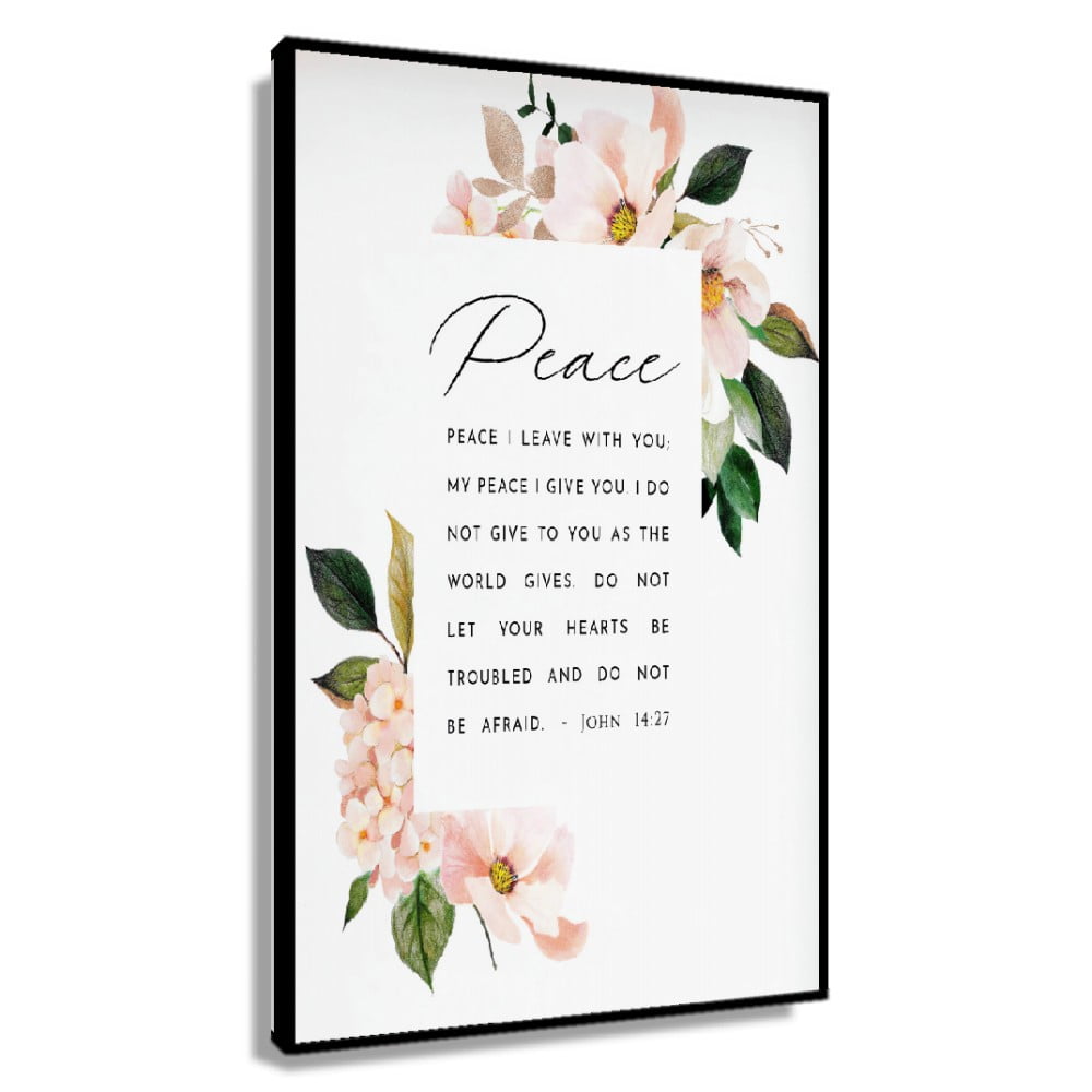 John 14 27 Scripture Wall Art, Printable Wall Art, Scripture Print ...