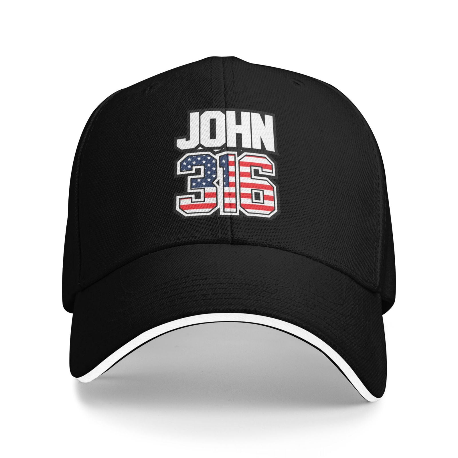John 3-16 Bible Verse Unisex Adult Baseball Caps Adjustable Casquette ...