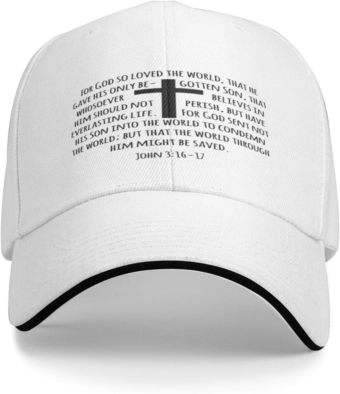 John 3:16 Christian Gifts Bible Verse Faith Religious Gifts White ...