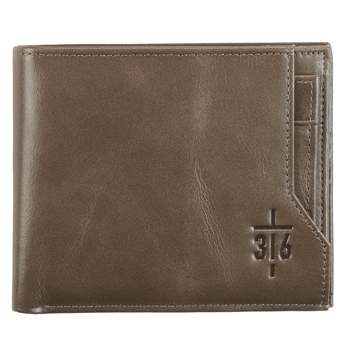 John 3:16 Cross Leather Wallet - Walmart.com