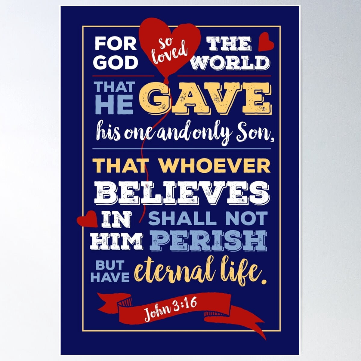 John 3 16, For God So Loved The World, Happiness Positivity, Scripture ...