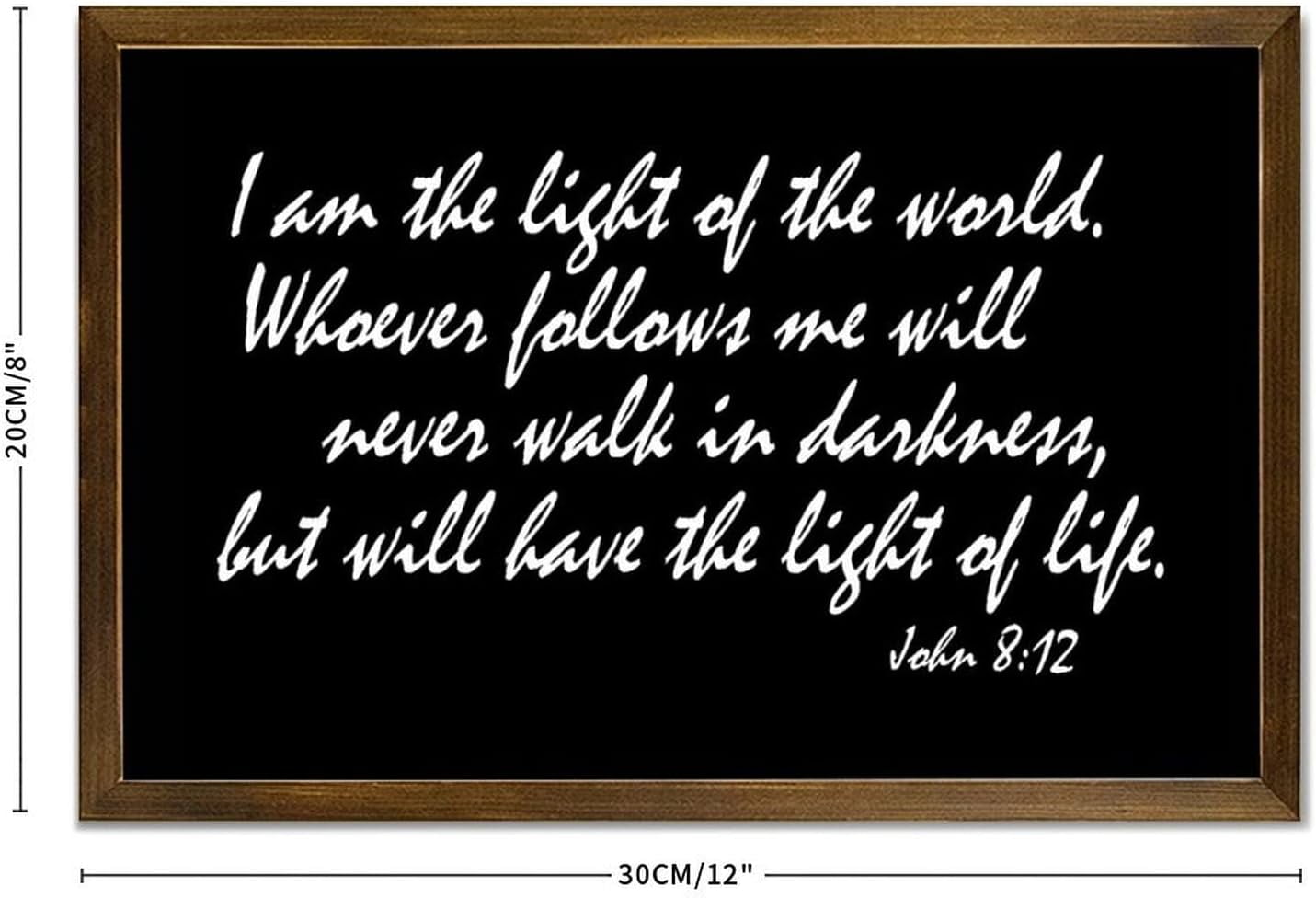John 8:12 I Am The Light of The World,Whoever Follows Me Will Never ...