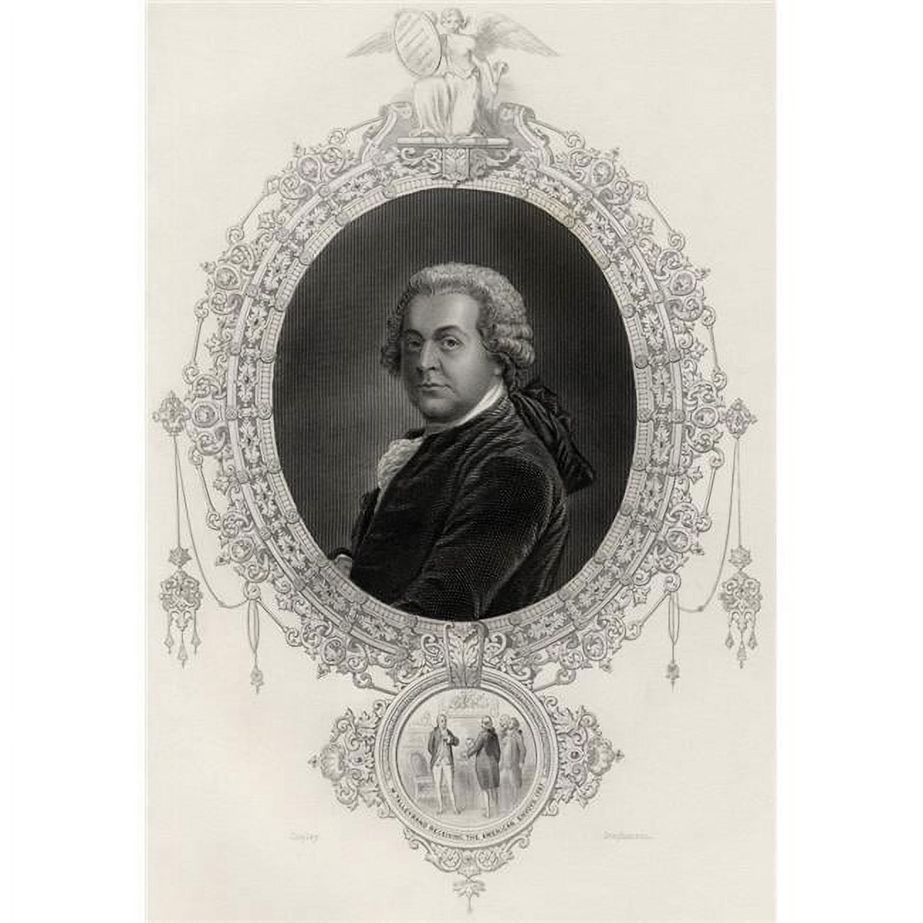 John Adams 1735-1826 First Vice President 1789-97 & Second President ...