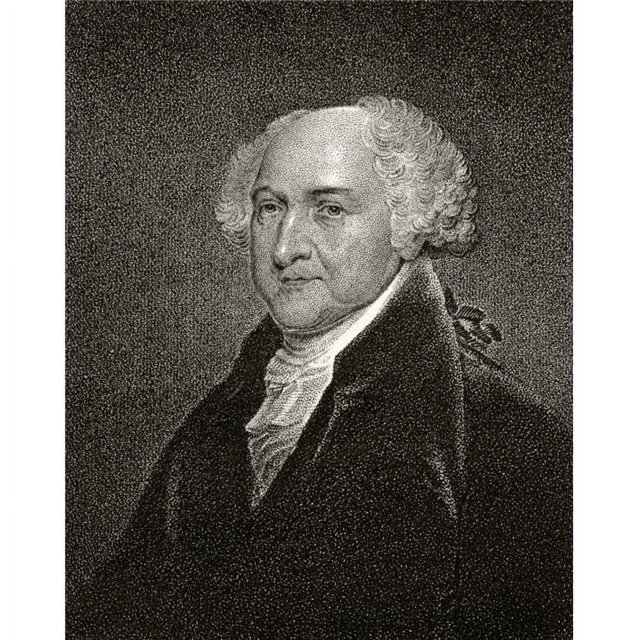 John Adams 1735-4 To 1826 Second President of America American ...