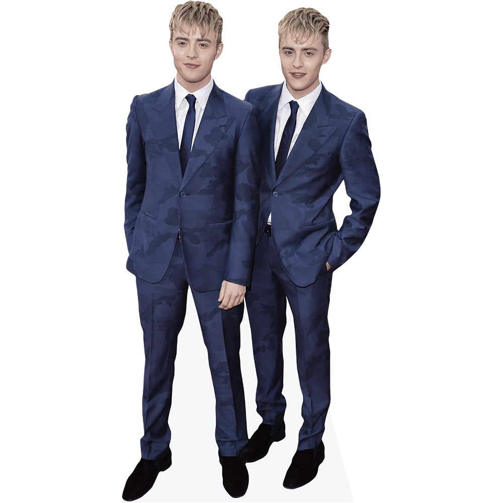 John And Edward Grimes (Duo) Mini Celebrity Cutout Standee - Walmart.com