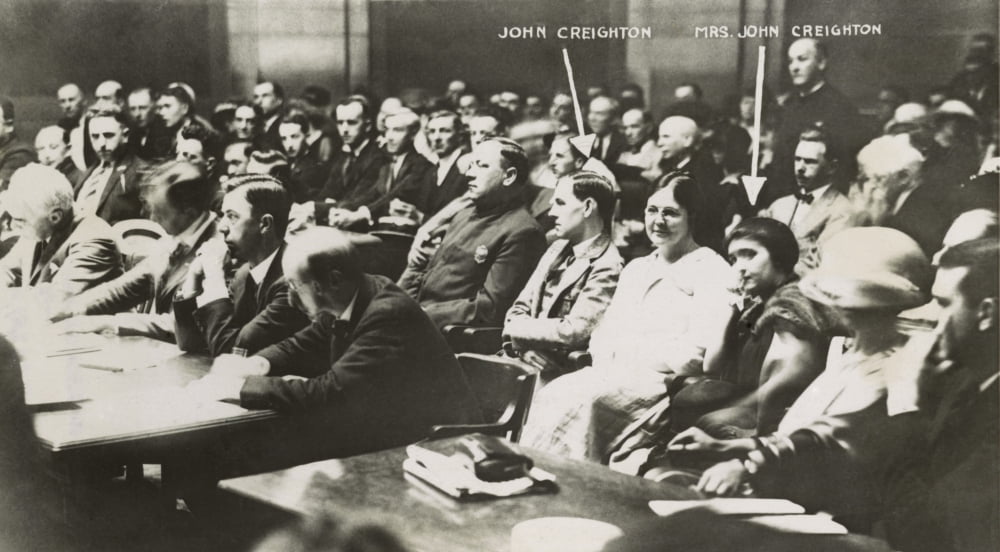 John And Mary Creighton On Trial History Poster Print - Walmart.com